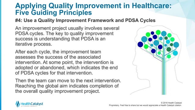 A Guide to Applying Quality improvement to Healthcare Five Principles ...