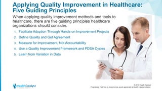 A Guide to Applying Quality improvement to Healthcare Five Principles ...