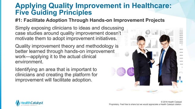 A Guide to Applying Quality improvement to Healthcare Five Principles ...