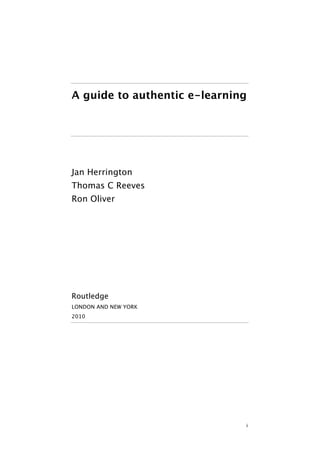 A guide to_authentic_learning | PDF