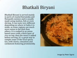 A Guide to Biryani | PPTX