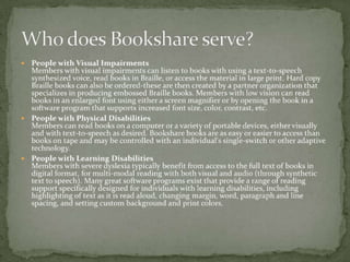 A guide to bookshare | PPT