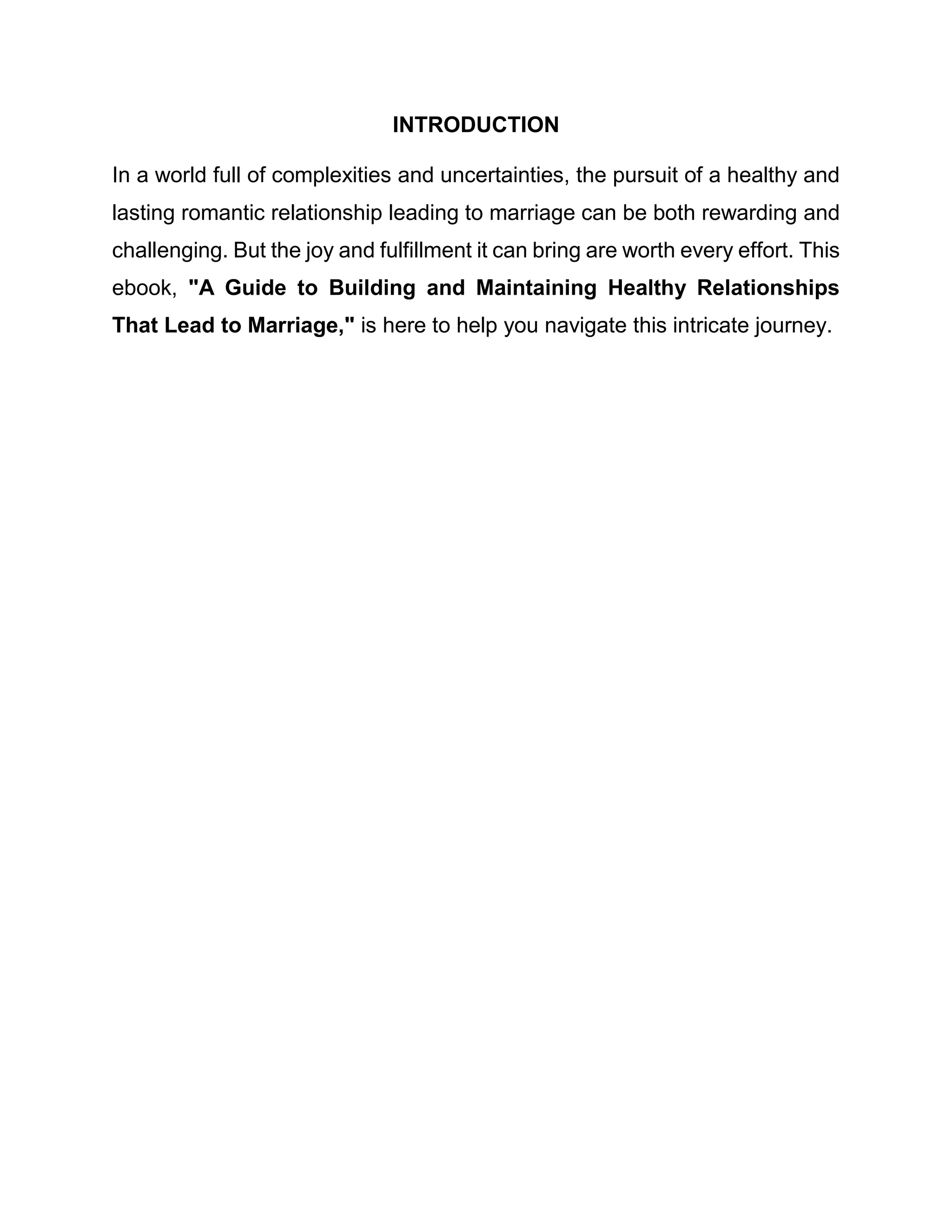 A Guide To Building And Maintaining Healthy Relationships Pdf