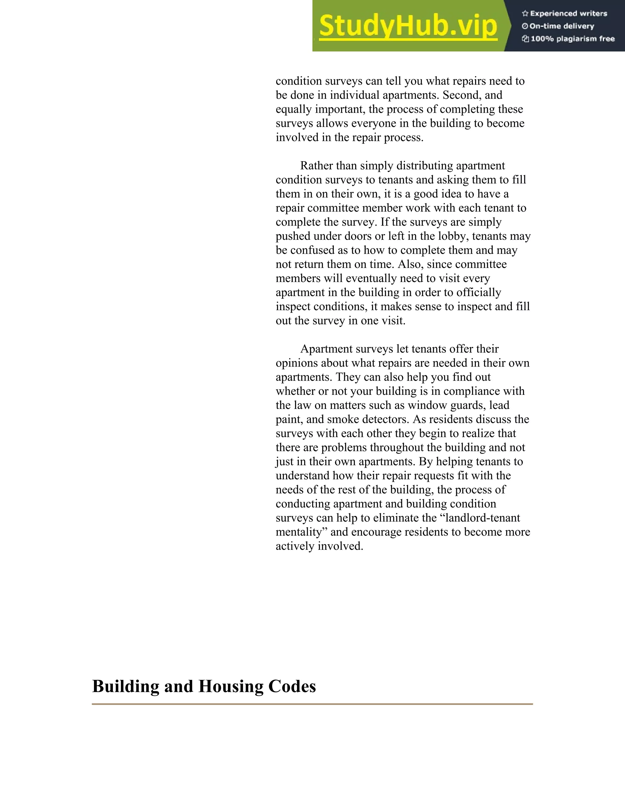 A Guide To BUILDING MAINTENANCE And REPAIR | PDF