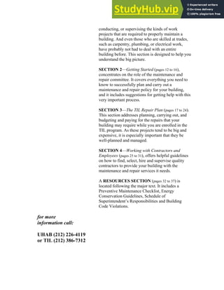 A Guide To BUILDING MAINTENANCE And REPAIR | PDF | Home Improvement ...