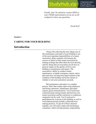 A Guide To BUILDING MAINTENANCE And REPAIR | PDF | Home Improvement ...