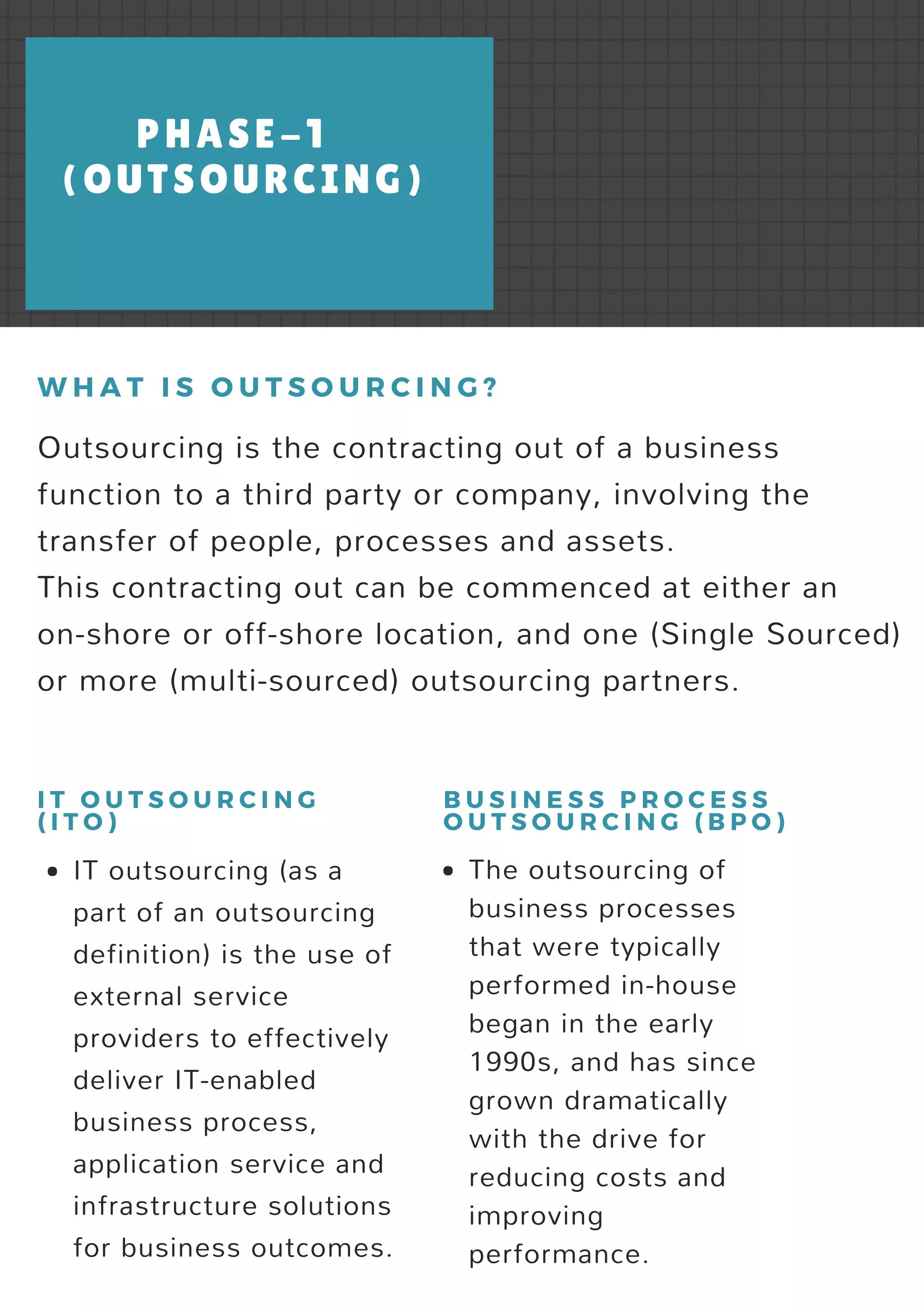 A Guide to Business Process Outsourcing - Cogneesol | PDF