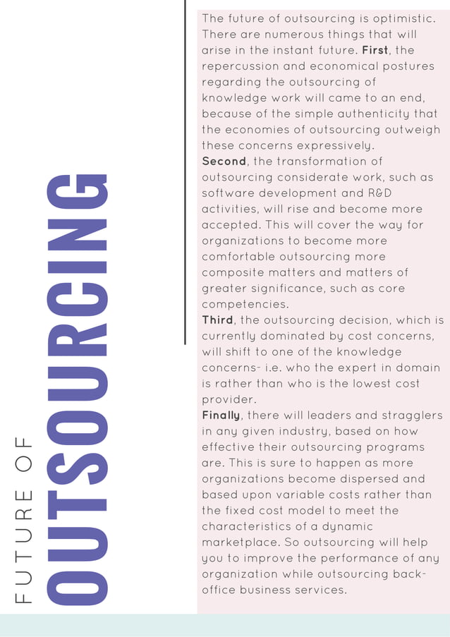 A Guide to Business Process Outsourcing - Cogneesol | PDF