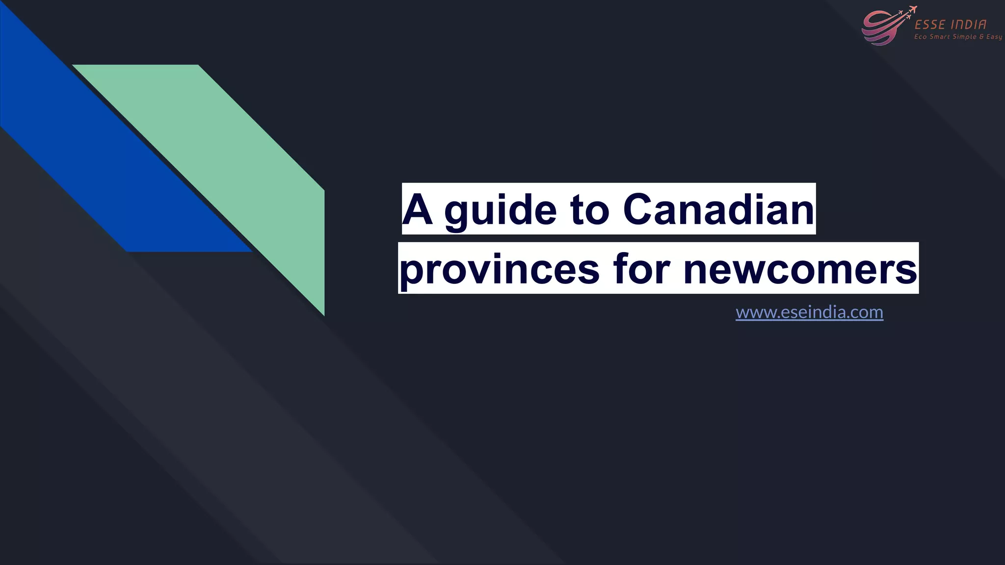 A guide to Canadian provinces for newcomers.pdf
