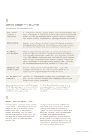 A Guide to Captives | PDF