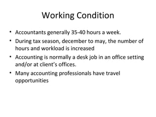 A guide to careers in accounting | PPT