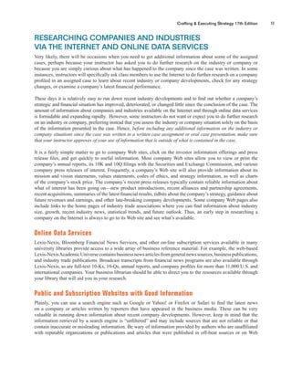 A guide to case analysis | PDF