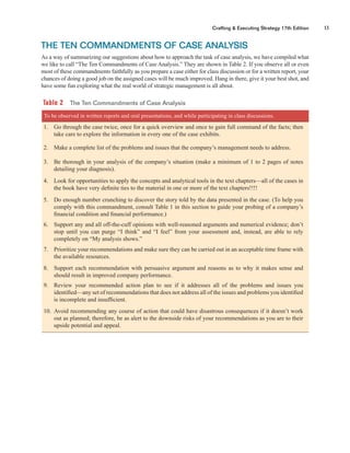 A guide to case analysis | PDF
