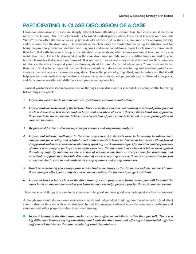A guide to case analysis | PDF