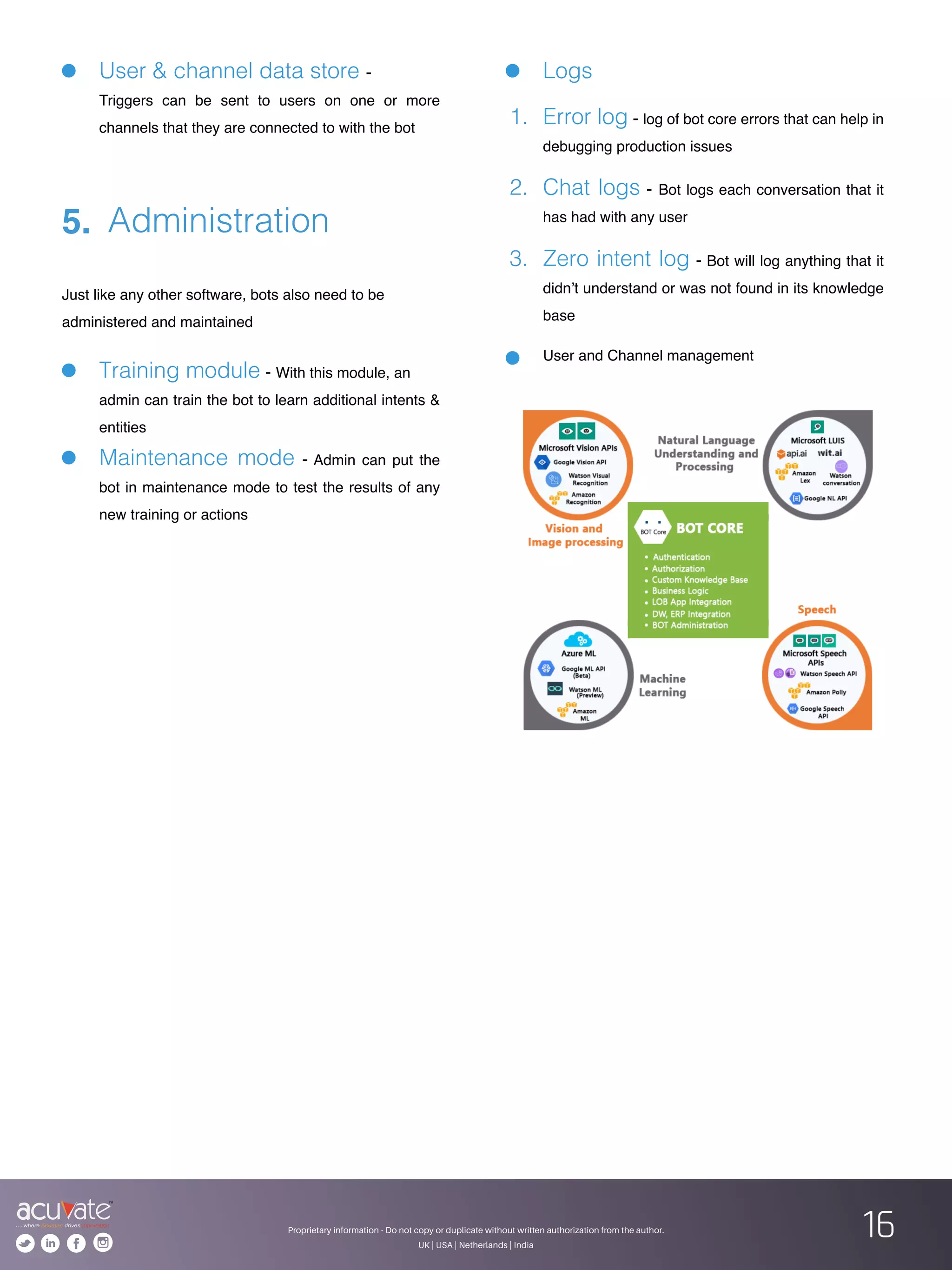 A guide to choosing an enterprise bot builder platform | PDF