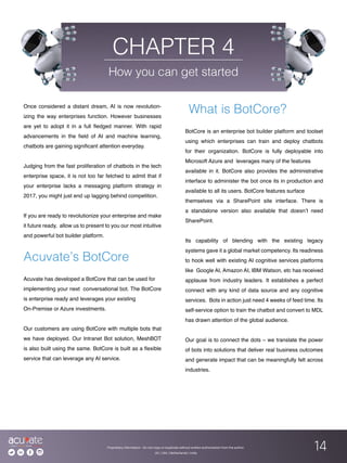 A guide to choosing an enterprise bot builder platform | PDF