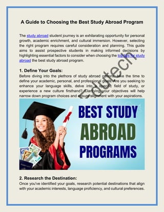 A Guide to Choosing the Best Study Abroad Program.pdf