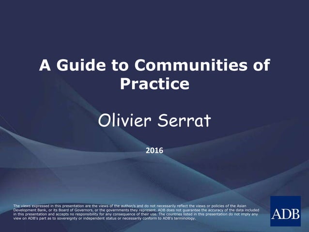 A Guide to Communities of Practice | PPTX | Business Administration ...