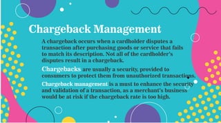 Helpful Guide Lines For Chargeback Sufferers | PDF | Business | Business and Finance