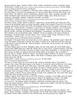 A guide to conducting research in fbi records icwatch transparency ...