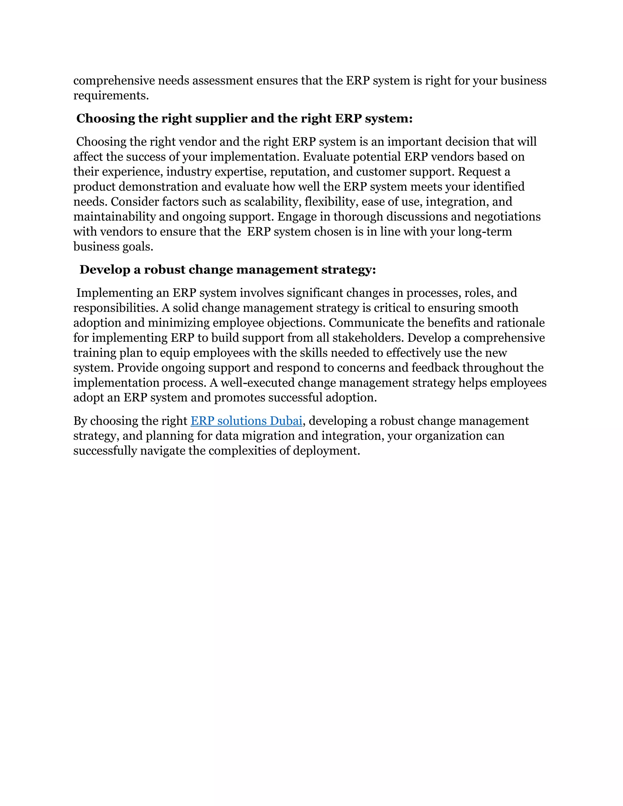 A Guide to Delving into 5 ERP Strategies.pdf | Business | Business and Finance