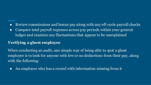 A Guide to Detecting and Preventing Payroll Fraud | PPT