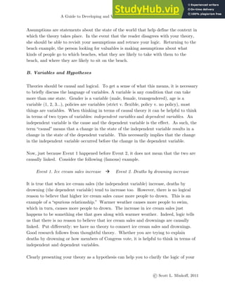 A Guide To Developing And Writing Research Papers In Political Science ...