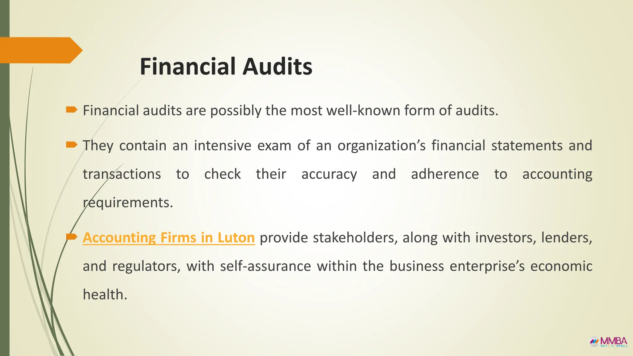 A guide to different type of audit services | PPT
