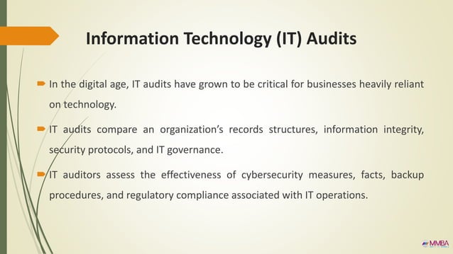 A guide to different type of audit services | PPT
