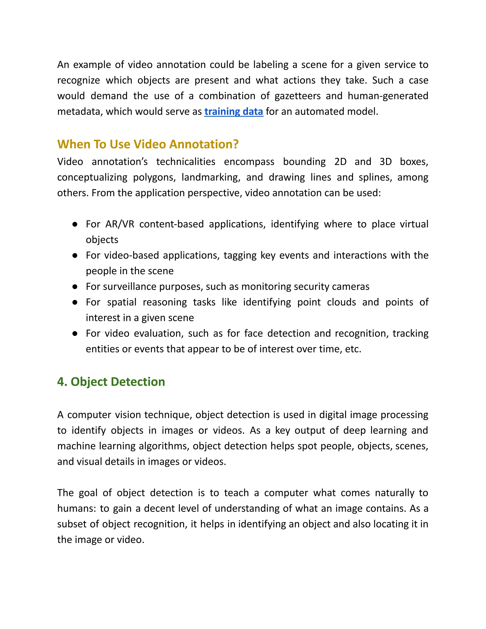 A Guide To Different Types Of Annotations And When To Use Each | PDF