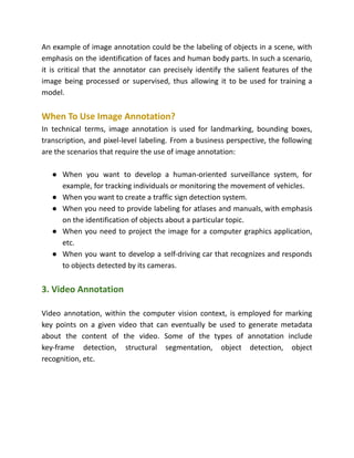 A Guide To Different Types Of Annotations And When To Use Each | PDF ...