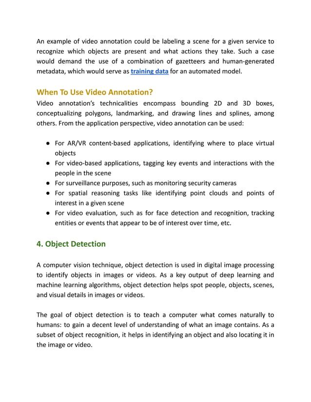 A Guide To Different Types Of Annotations And When To Use Each | PDF | Computer Animation ...