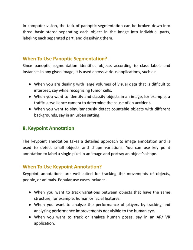 A Guide To Different Types Of Annotations And When To Use Each | PDF ...