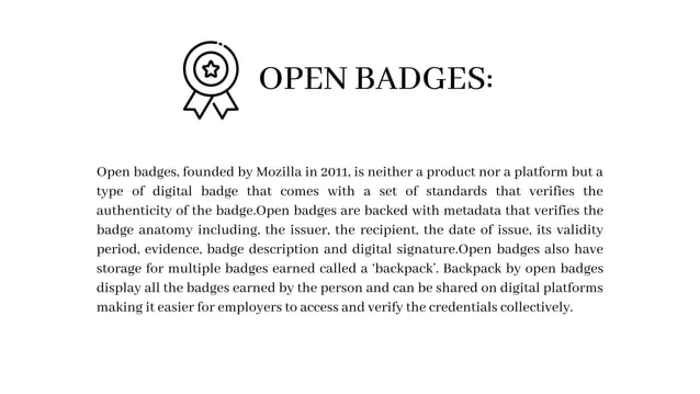 A guide to digital badges | PDF