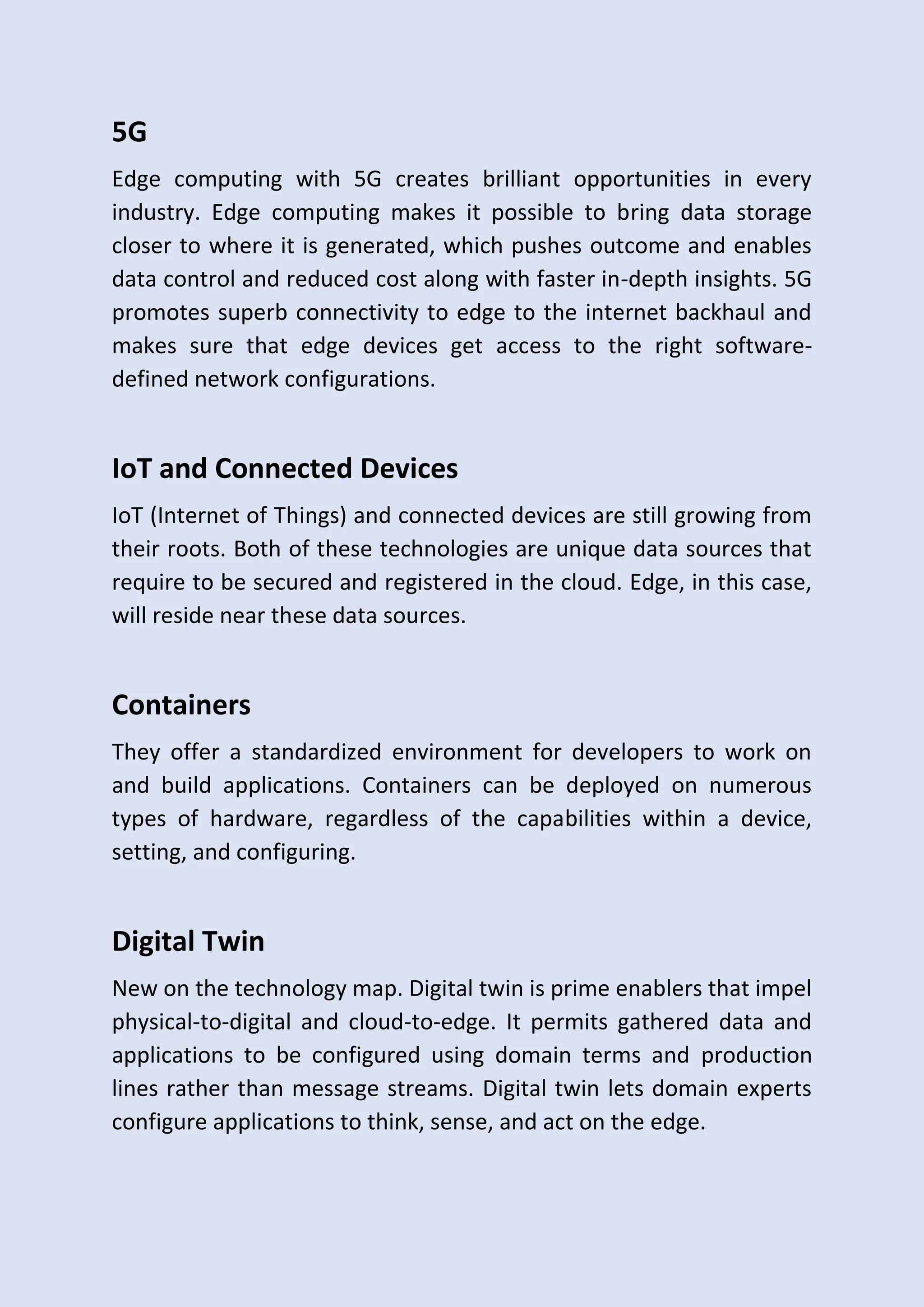 A Guide to Edge Computing Technology For Business Operations | PDF ...