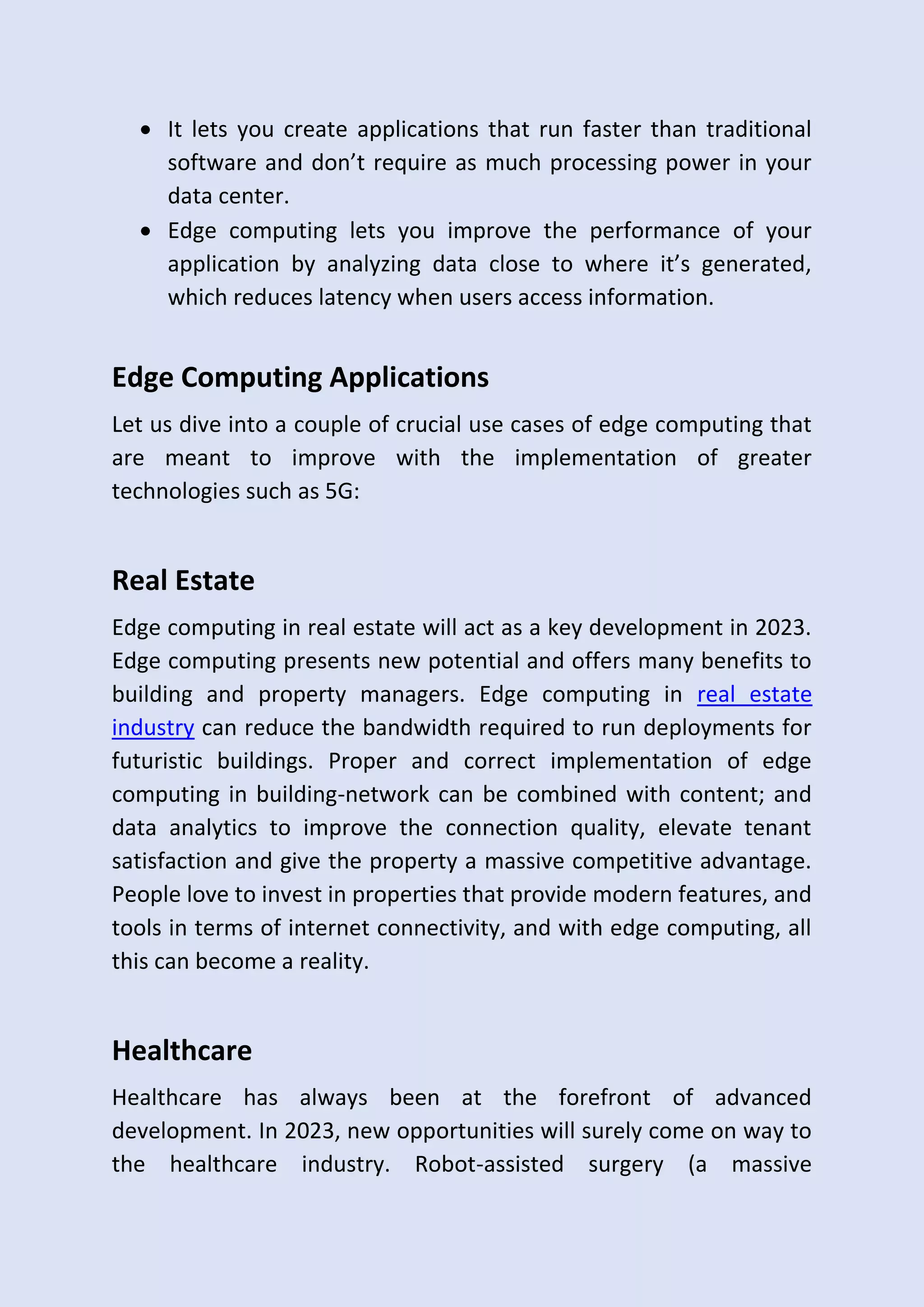 A Guide to Edge Computing Technology For Business Operations | PDF