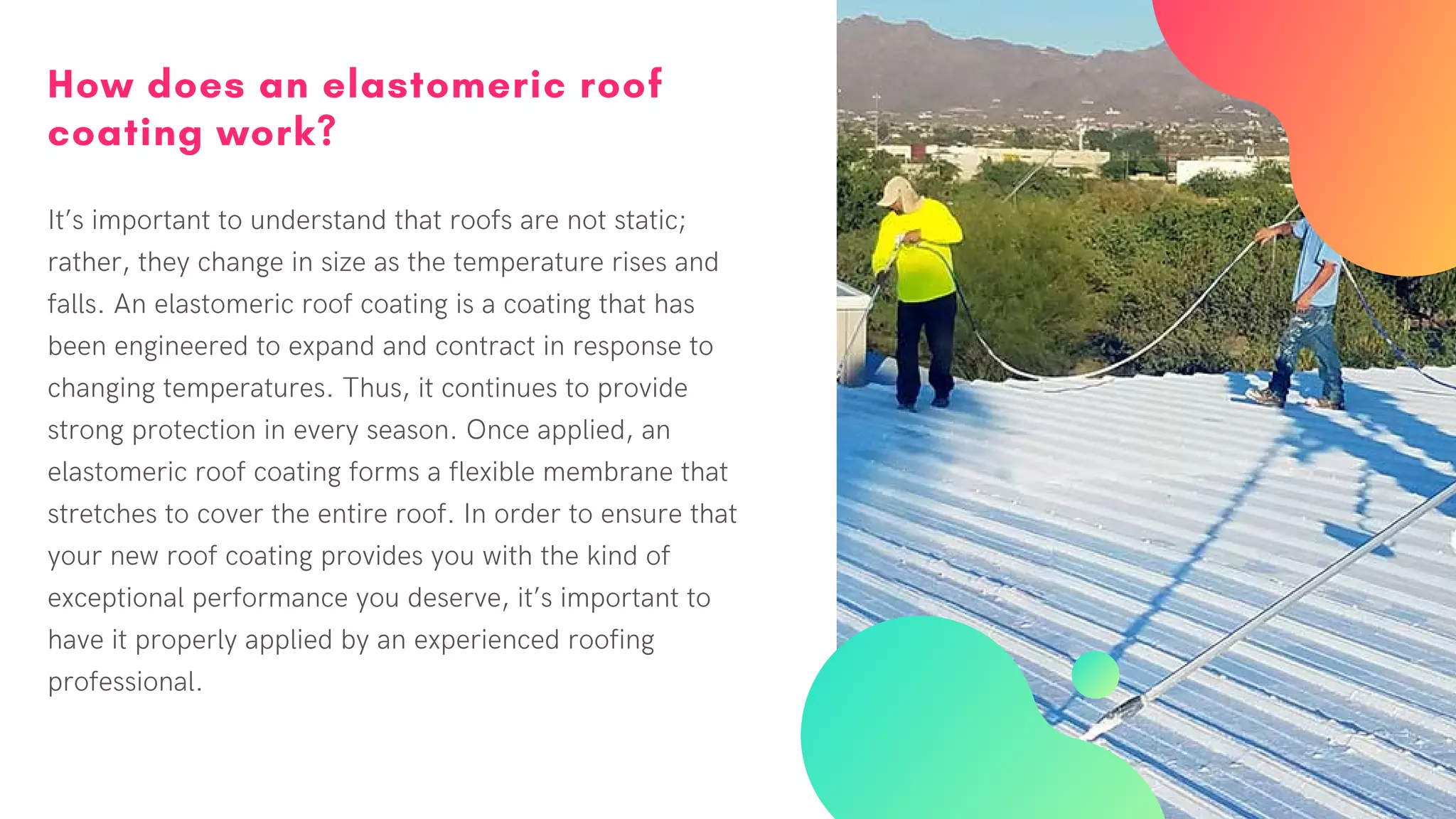 A Guide To Elastomeric Roof Coatings | PPT