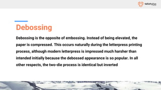 A Guide to Embossed and Debossed Printing Techniques.pptx