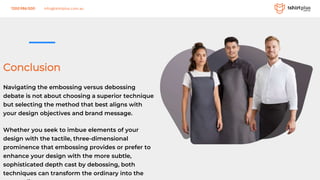 A Guide to Embossed and Debossed Printing Techniques.pptx