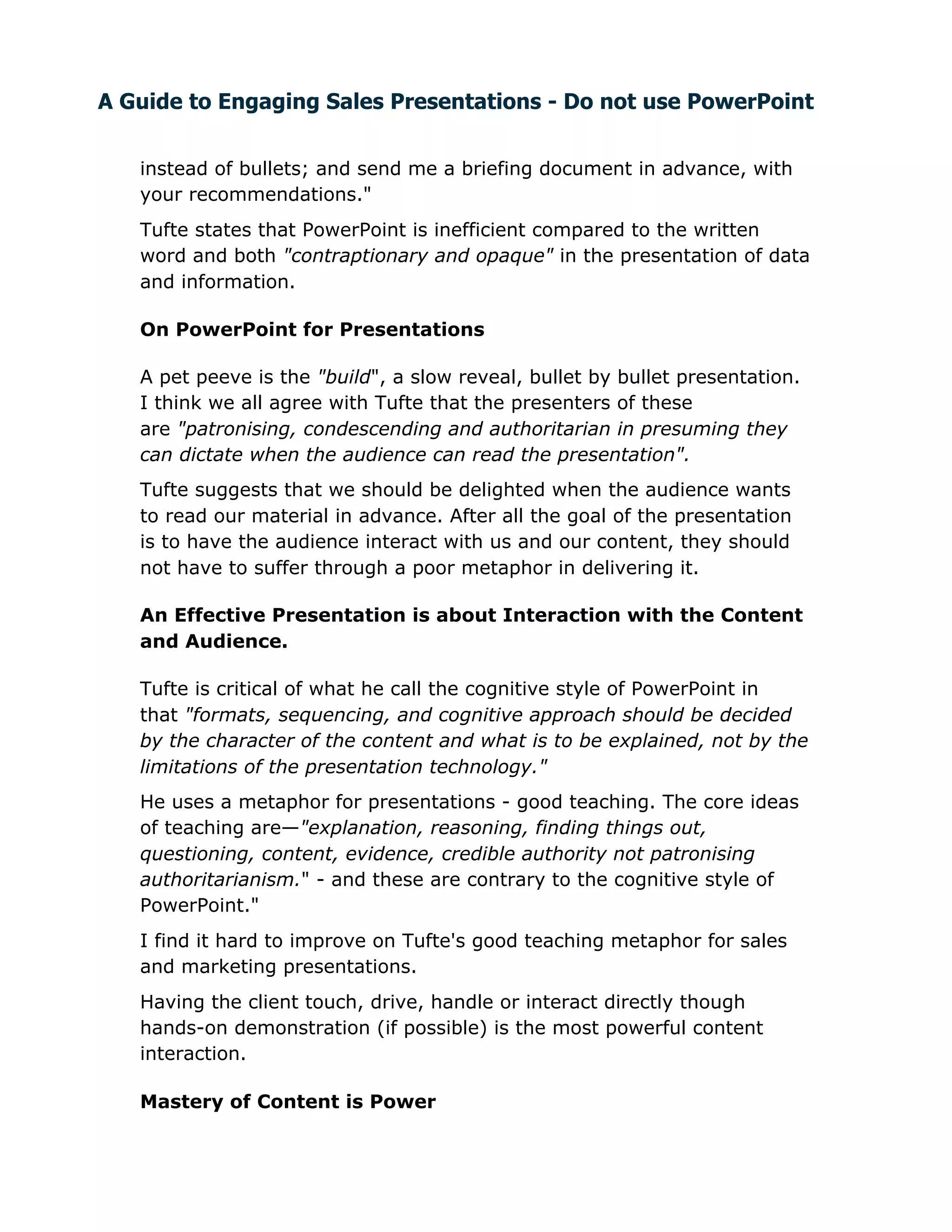 A guide to engaging whiteboard presentations | PDF