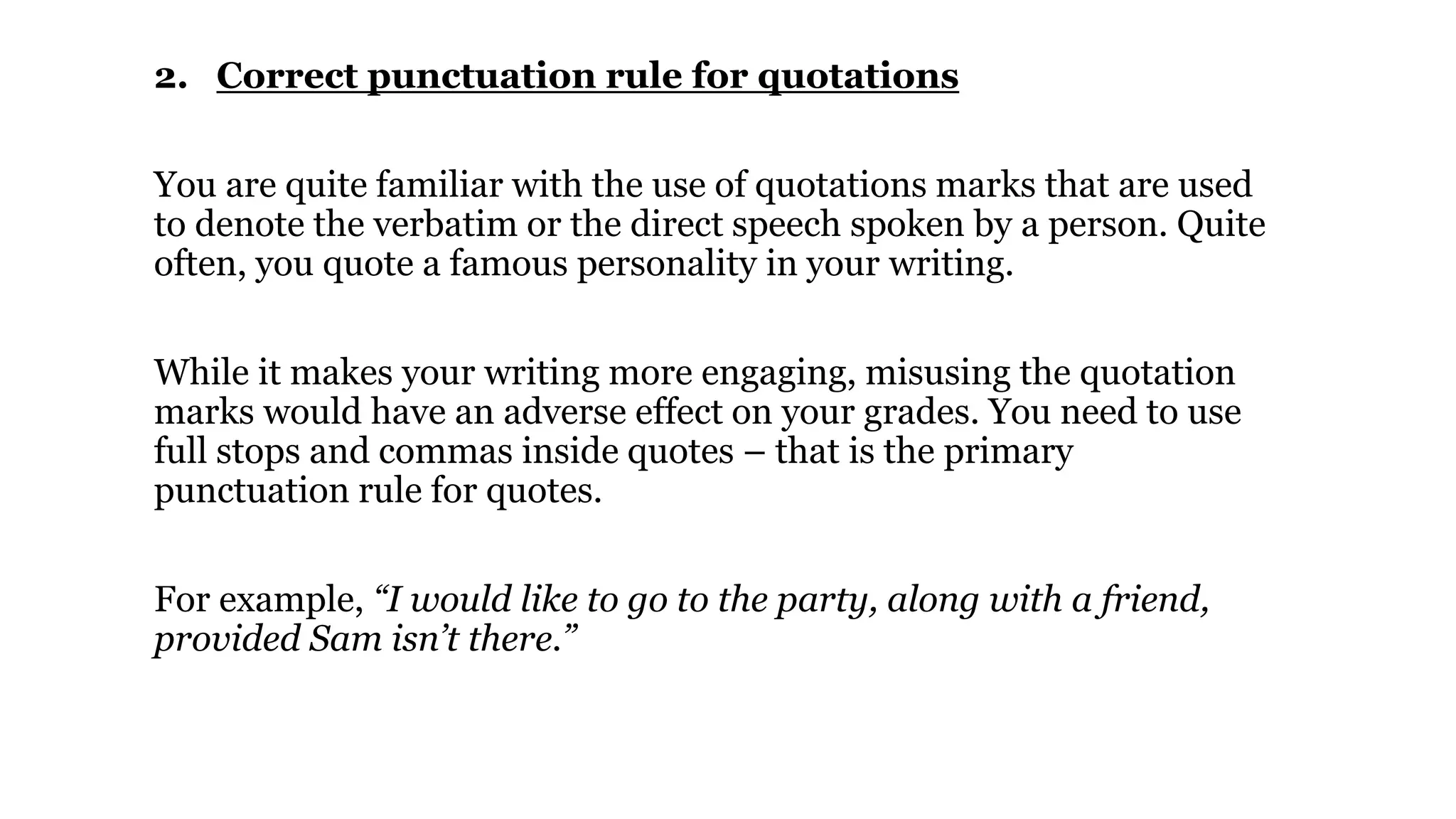 A guide to english punctuation rules | PPTX
