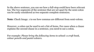 A guide to english punctuation rules | PPTX