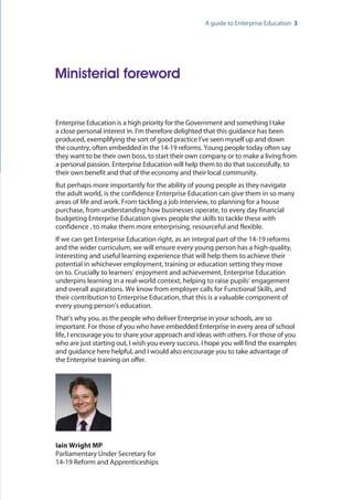 A guide to Enterprise Education For Enterprise Coordinators, teachers ...