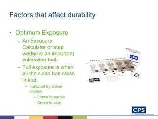 A guide to exposure determination and the impact of artwork | PPTX