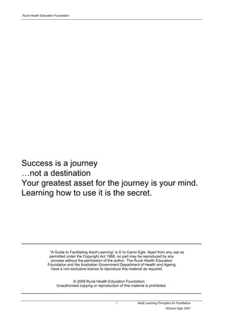 A guide to_facilitating_adult_learning | PDF