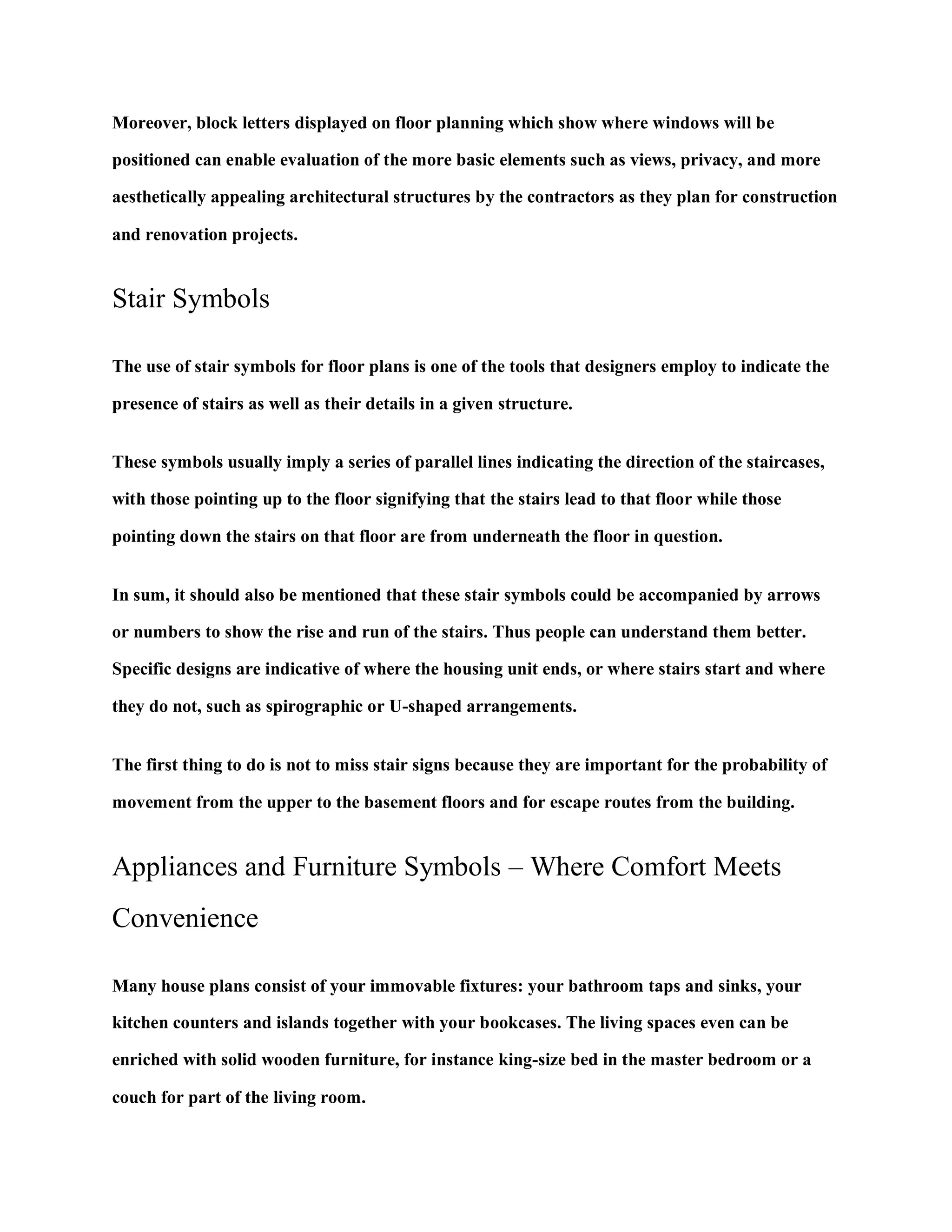 A Guide to Floor Plan Symbols, Abbreviations, and Meanings | PDF