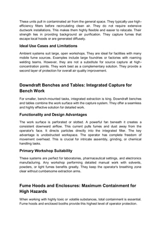 A Complete Guide to Fume Extraction Systems | PDF