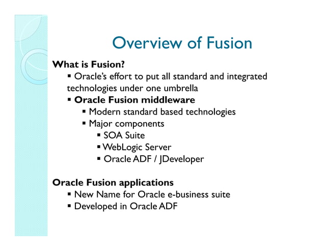 A guide to ADF fusion development | PDF
