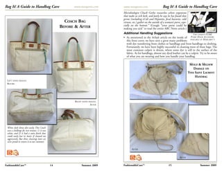 A guide to handbag care | PPT