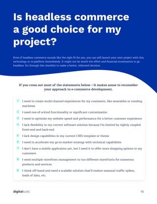 A guide to headless commerce - What it is, its benefits, and more | PDF